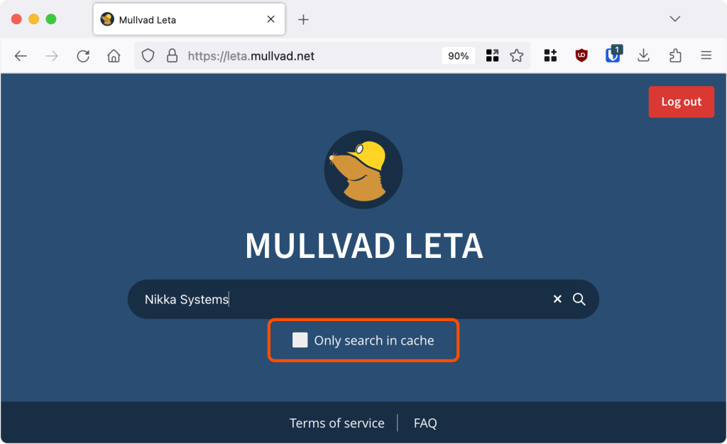 Mullvads sökmotor officiellt lanserad – Nikka Systems